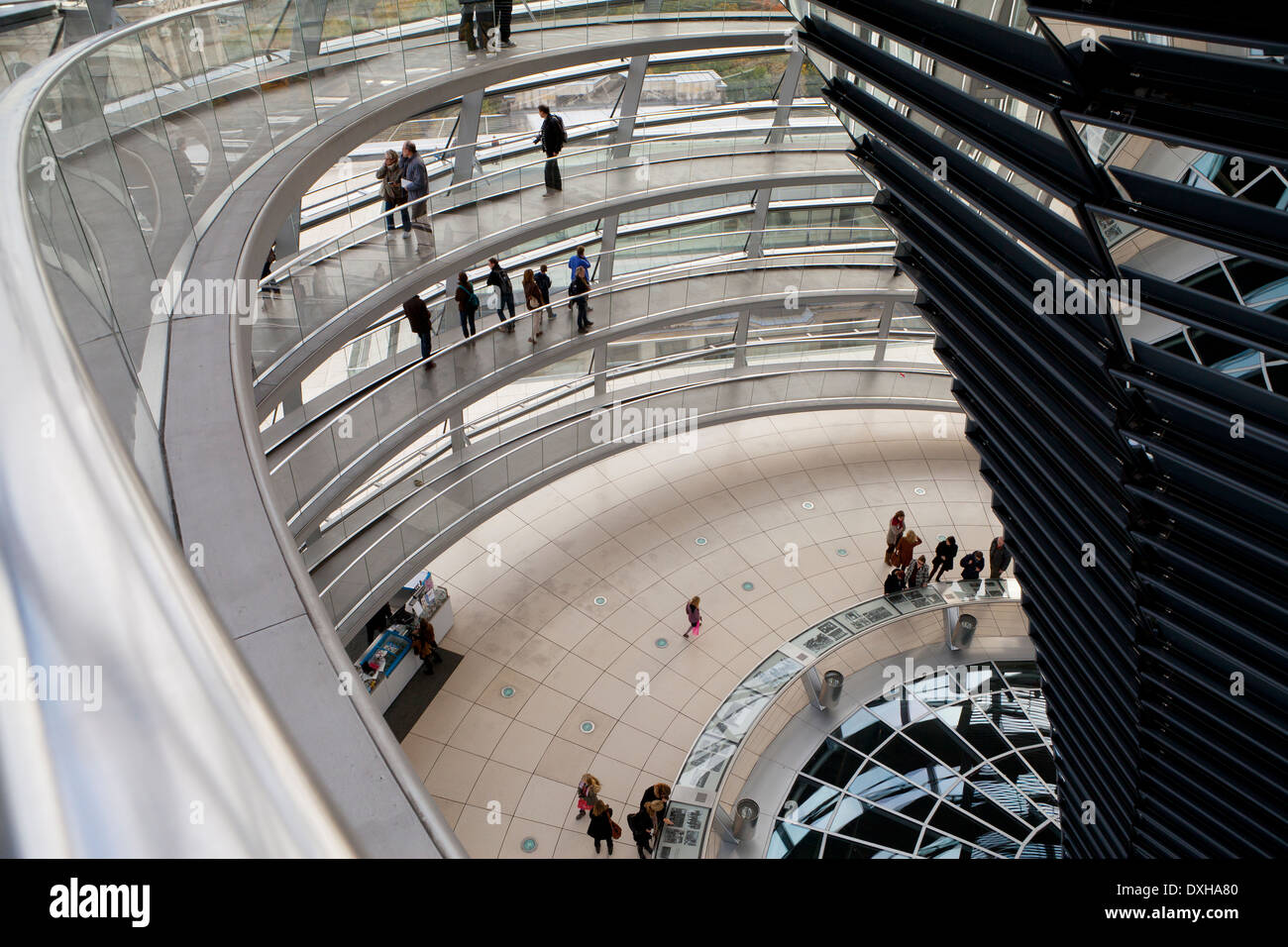 Interior reichstag buildings dome hi-res stock photography and images ...
