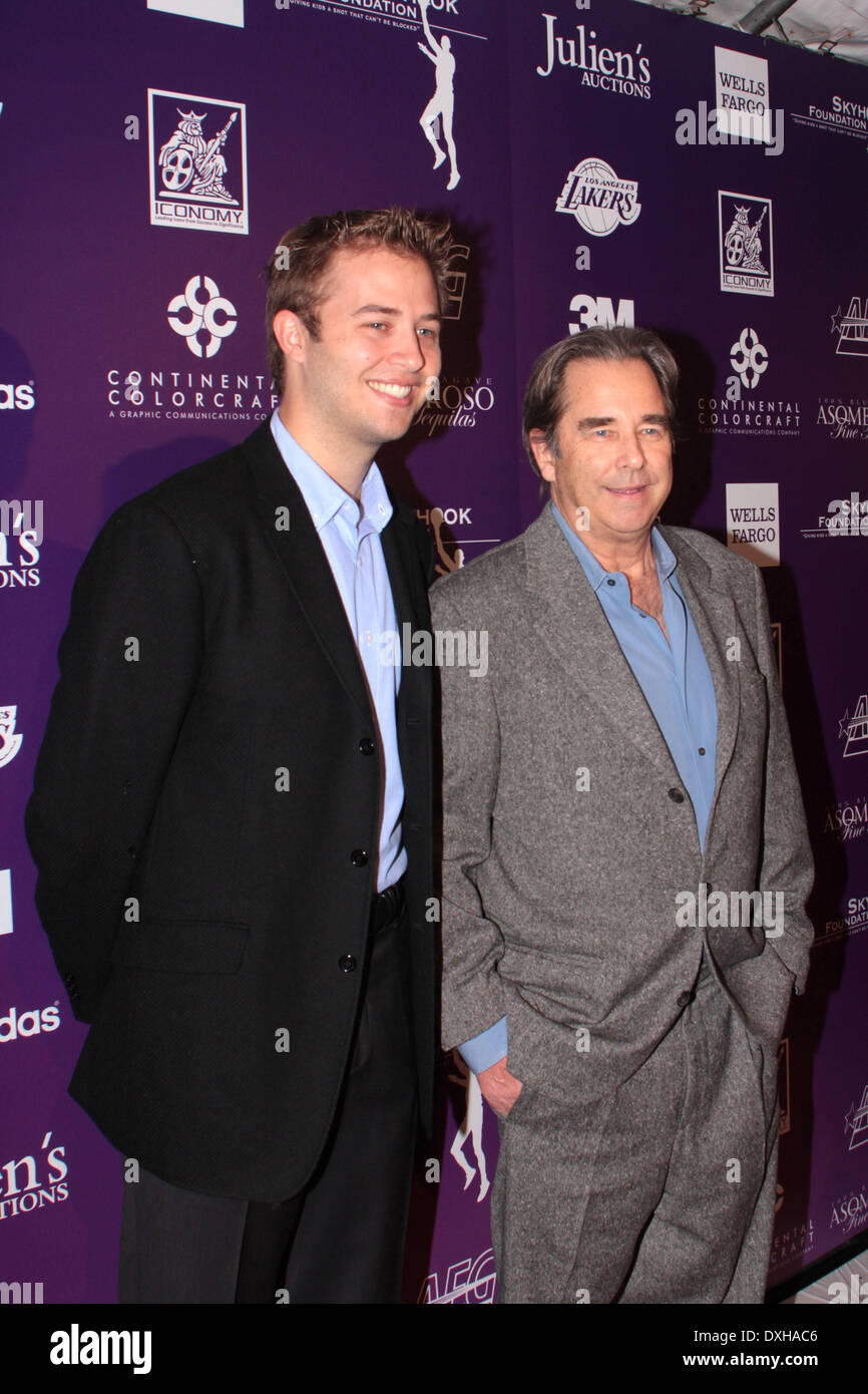 Dylan Bridges, Beau Bridges Kareem Abdul-Jabbar Roast hosted by George Lopez held at JW Marriott ...