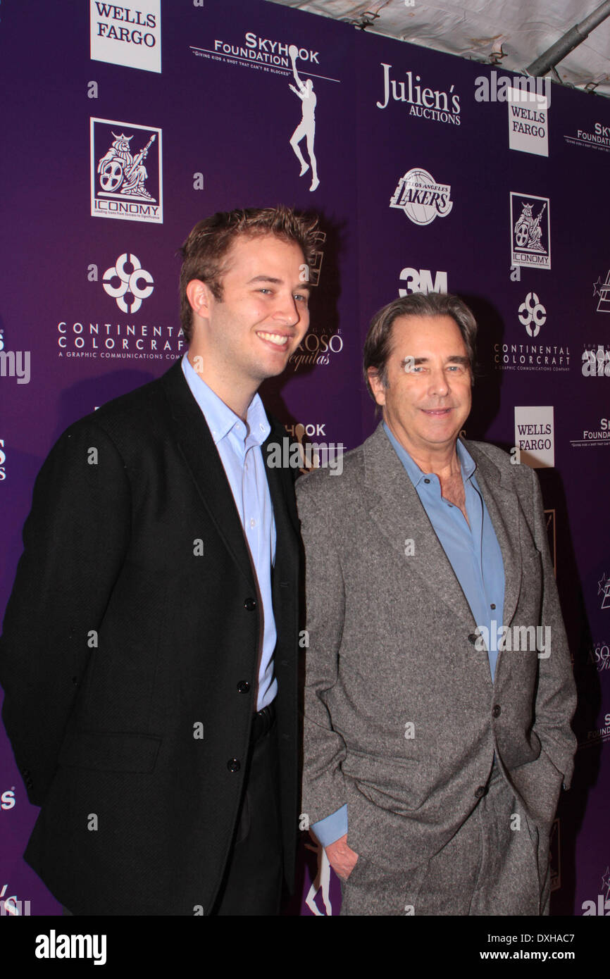Dylan Bridges, Beau Bridges Kareem Abdul-Jabbar Roast hosted by George Lopez held at JW Marriott ...