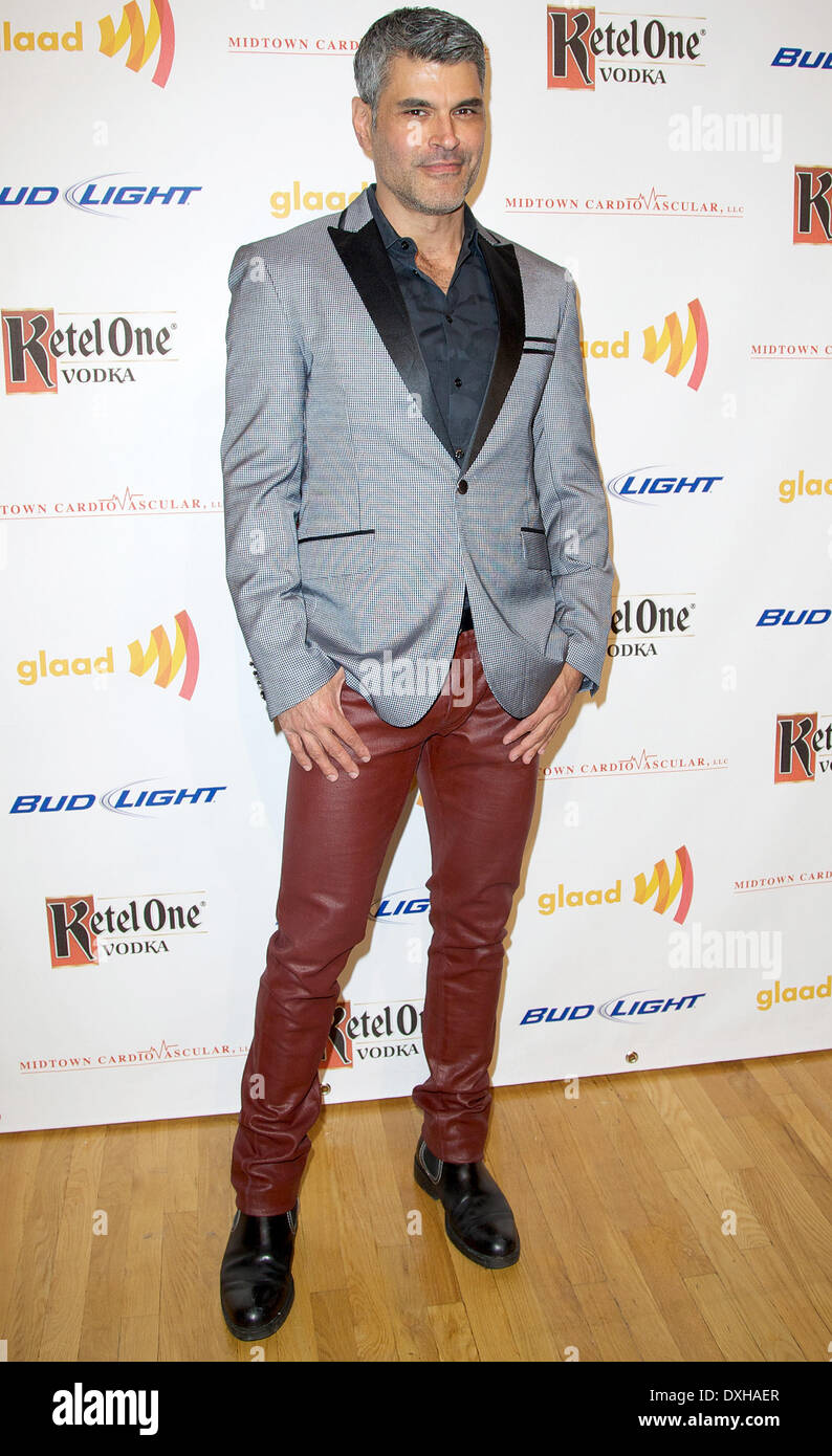 Mike Ruiz GLAAD Art Auction, held at the Metropolitan Pavilion ...