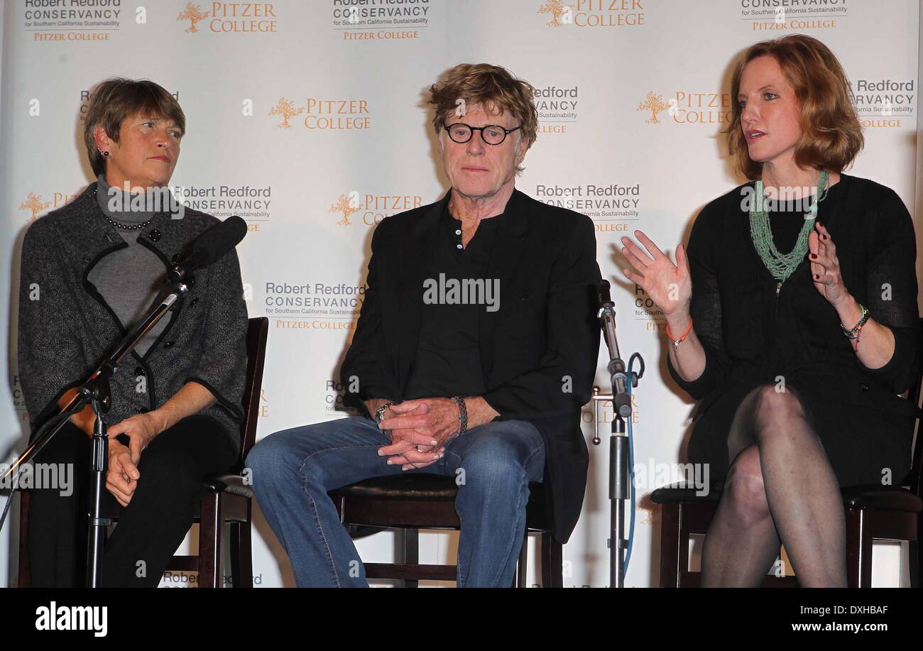 Robert Redford, Laura Skandera Trombley and Guest Pitzer College honors ...