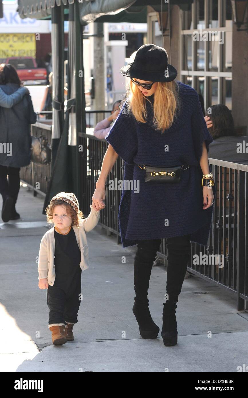 Rachel Zoe and son Skyler Berman are seen out and about in Los Angeles ...