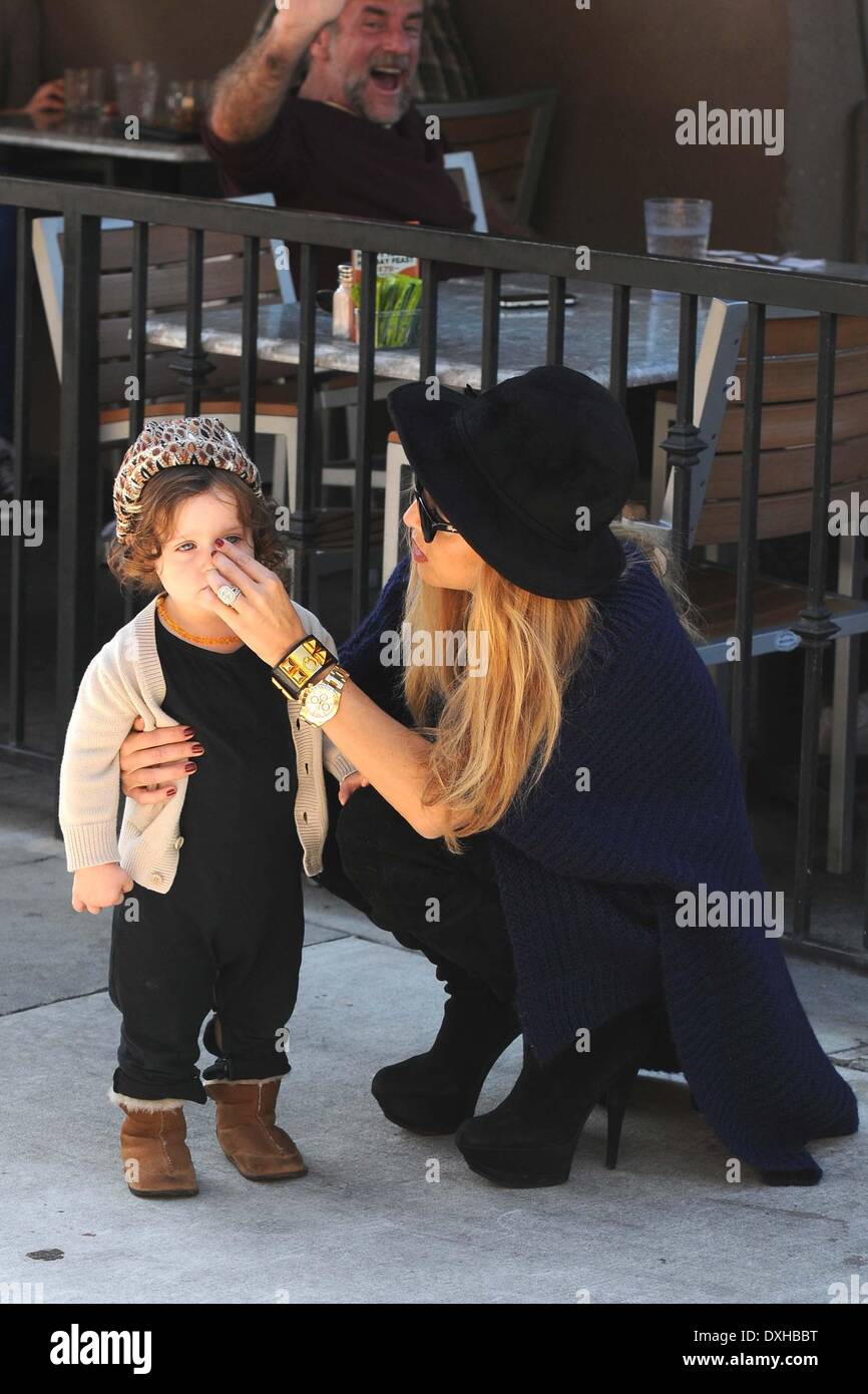 Rachel Zoe and son Skyler Berman are seen out and about in Los Angeles ...