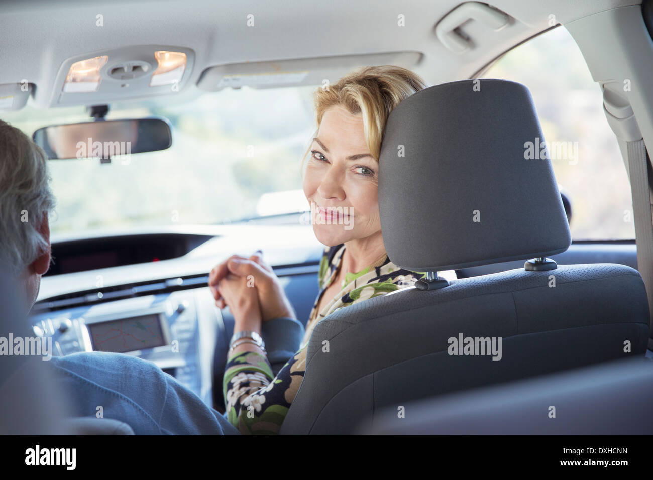 Portrait elderly woman smiling camera hi-res stock photography and ...