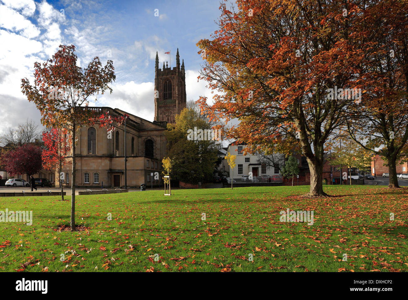 Derby cathedral church of all saints hi-res stock photography and ...