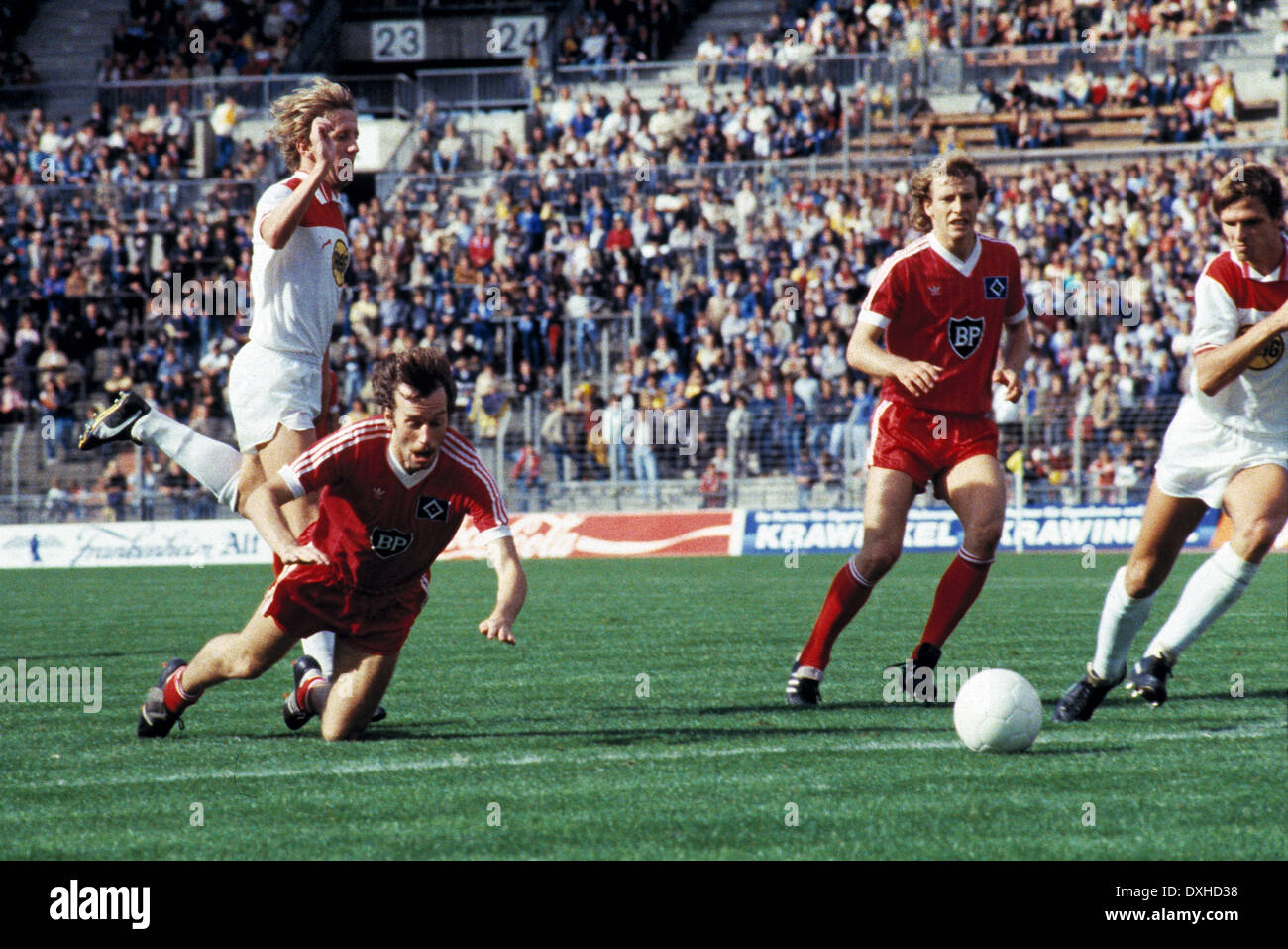 football, Bundesliga, 1983/1984, Rhine Stadium, Fortuna Duesseldorf ...