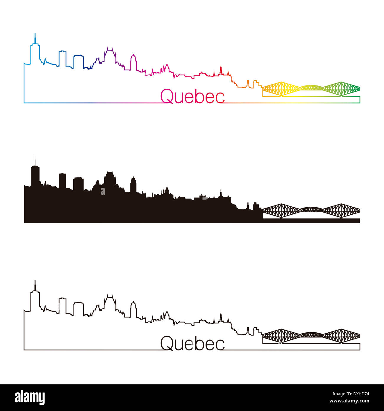 City of quebec Cut Out Stock Images & Pictures - Alamy