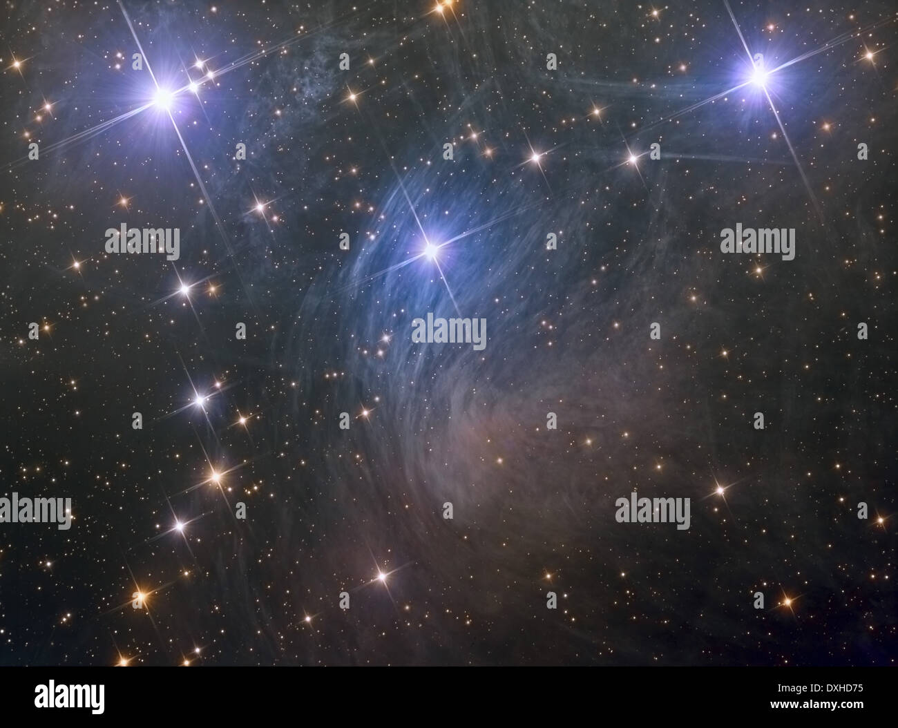 Seven sisters constellation hi-res stock photography and images - Alamy