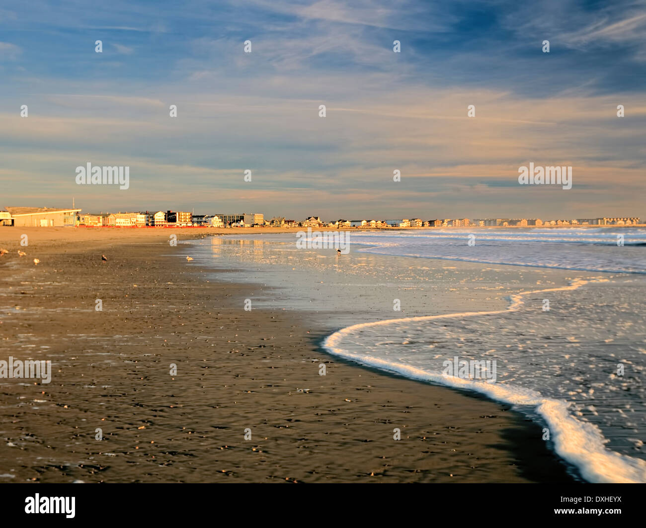 Hampton Beach State Park at Hampton Beach, New Hampshire USA Stock ...