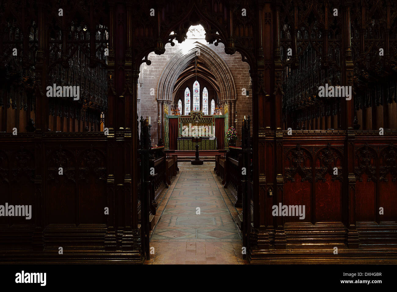 One of (25) images related to internal aspects of Chester Cathedral by ...