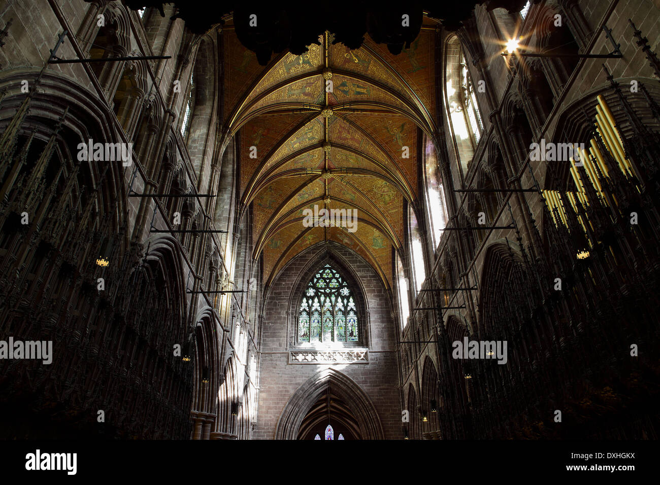 Inside chester cathedral hi-res stock photography and images - Alamy
