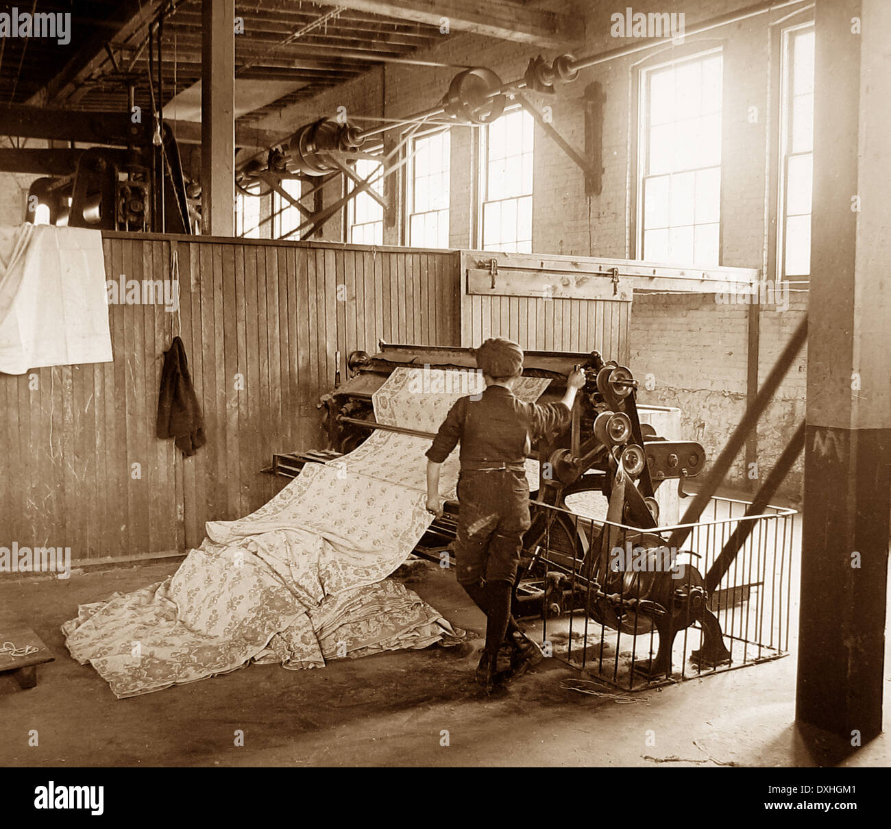 Early 1900s Textile Mills High Resolution Stock Photography and Images ...