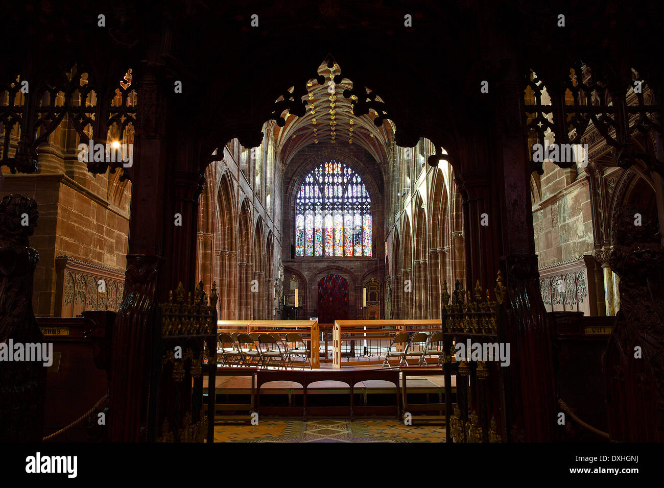 One of (25) images related to internal aspects of Chester Cathedral by ...