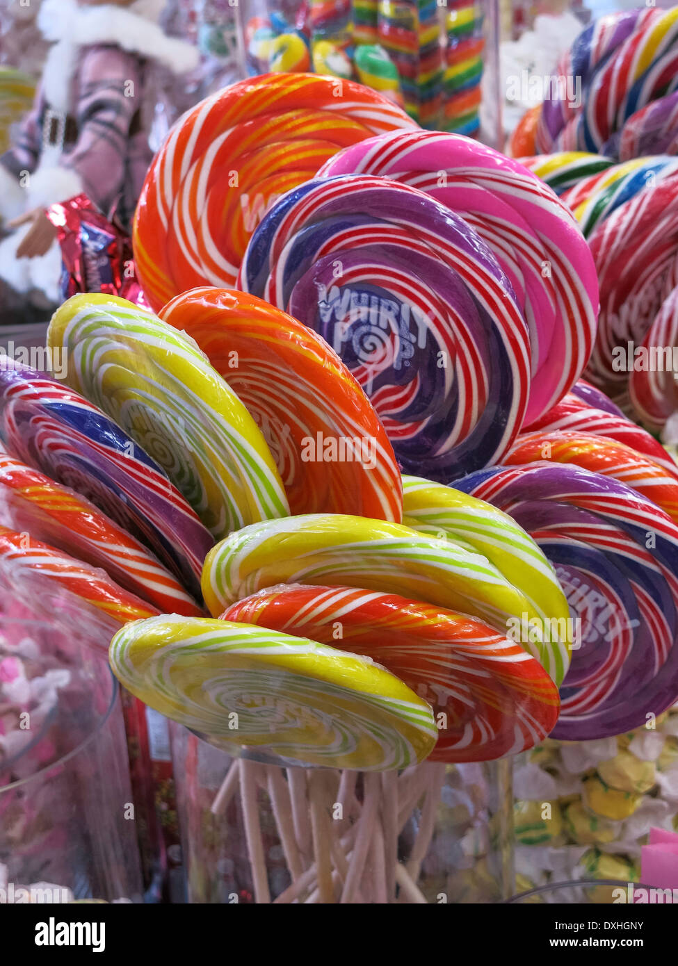 Candy swirls hi-res stock photography and images - Alamy