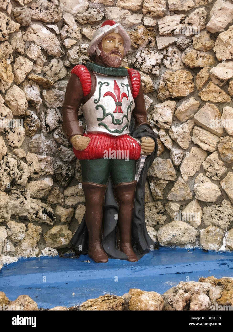 Conquistador Figure in Ponce de Leon Park, Punta Gorda, FL, USA Stock ...