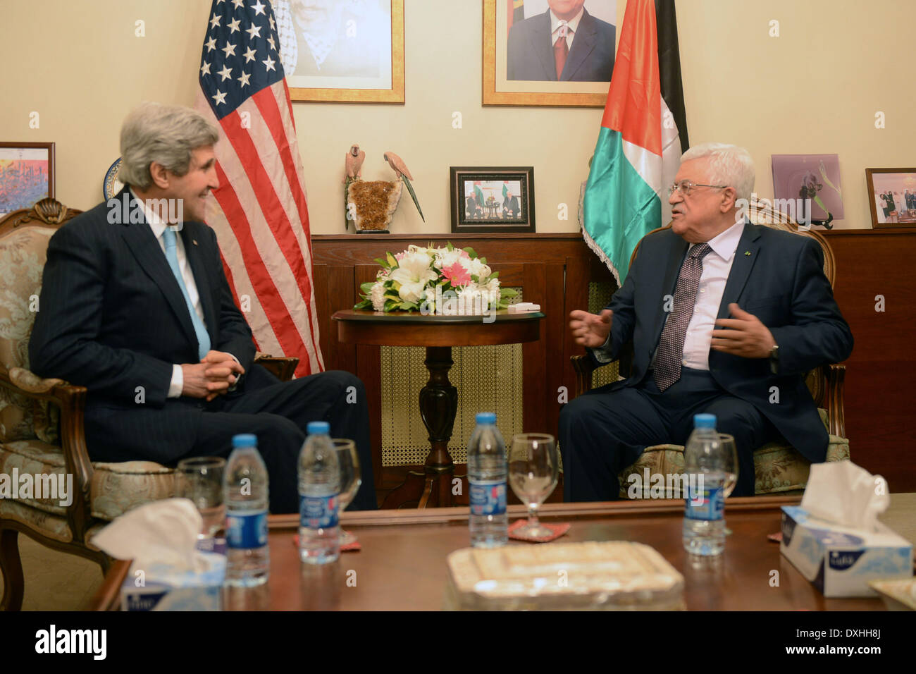 Amman, Amman, Jordan. 26th Mar, 2014. Palestinian President Mahmoud ...