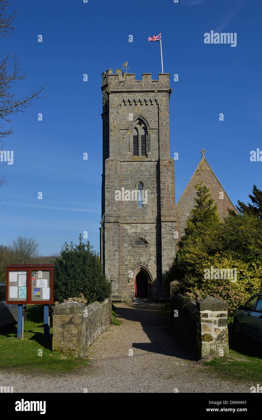 St Andrews church, Fairlight, East Sussex Stock Photo - Alamy