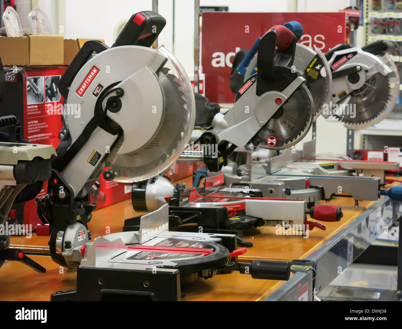 Sears Store Tool Section, WestShore Plaza, Tampa, FL, USA Stock Photo ...
