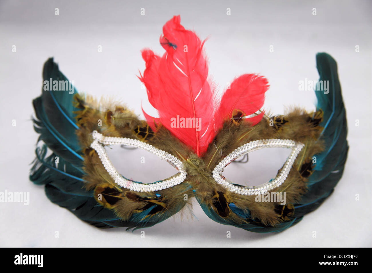 Feathered mask hi-res stock photography and images - Alamy