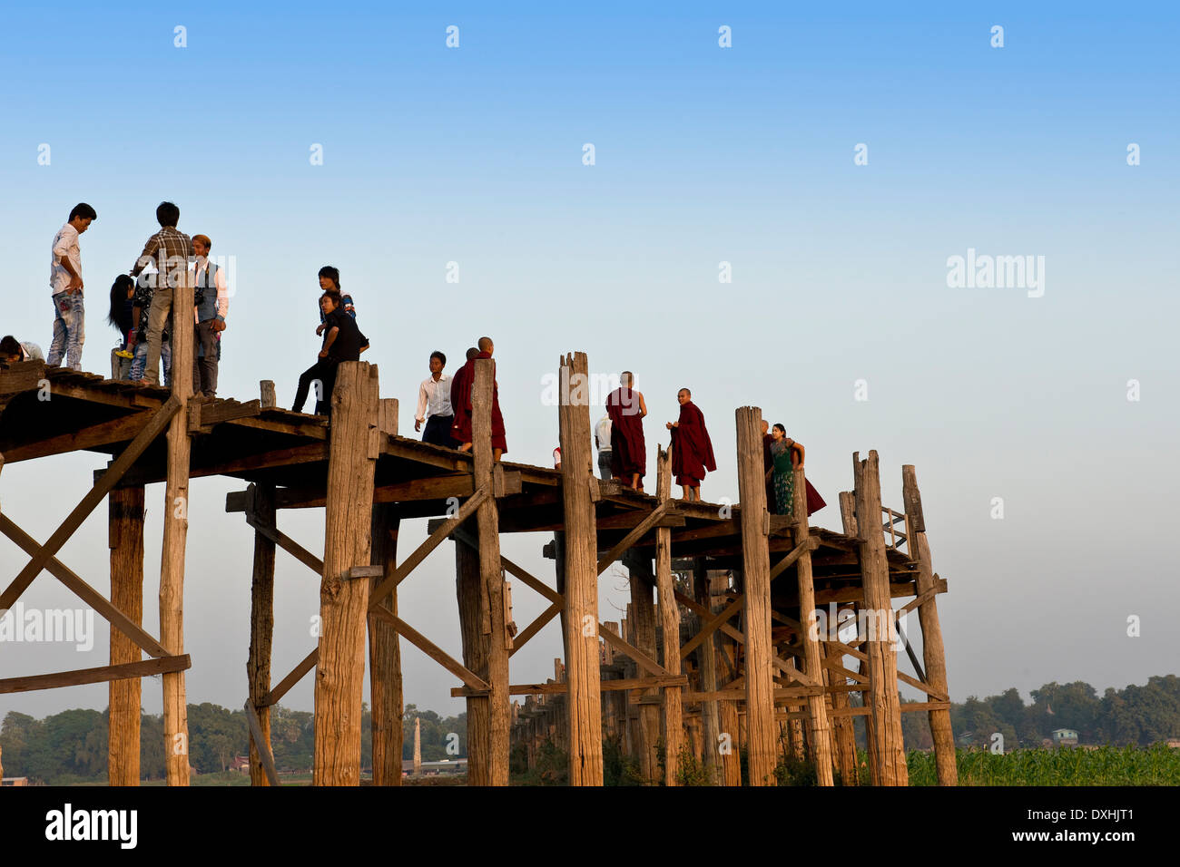 Myanmar, Amarapura Stock Photo - Alamy