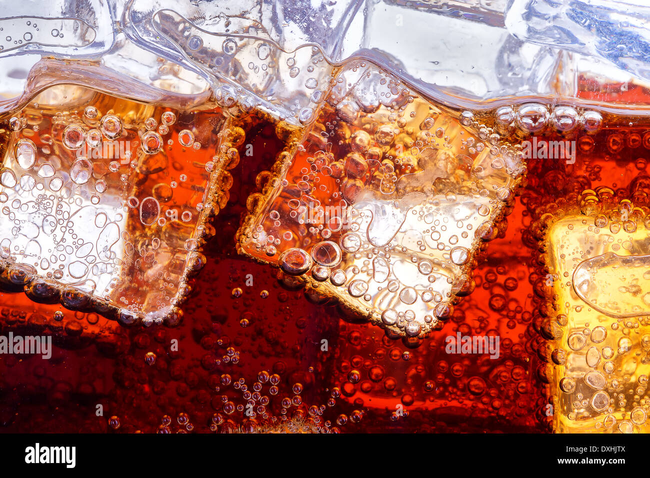Close up bubbles coca cola hi-res stock photography and images - Alamy