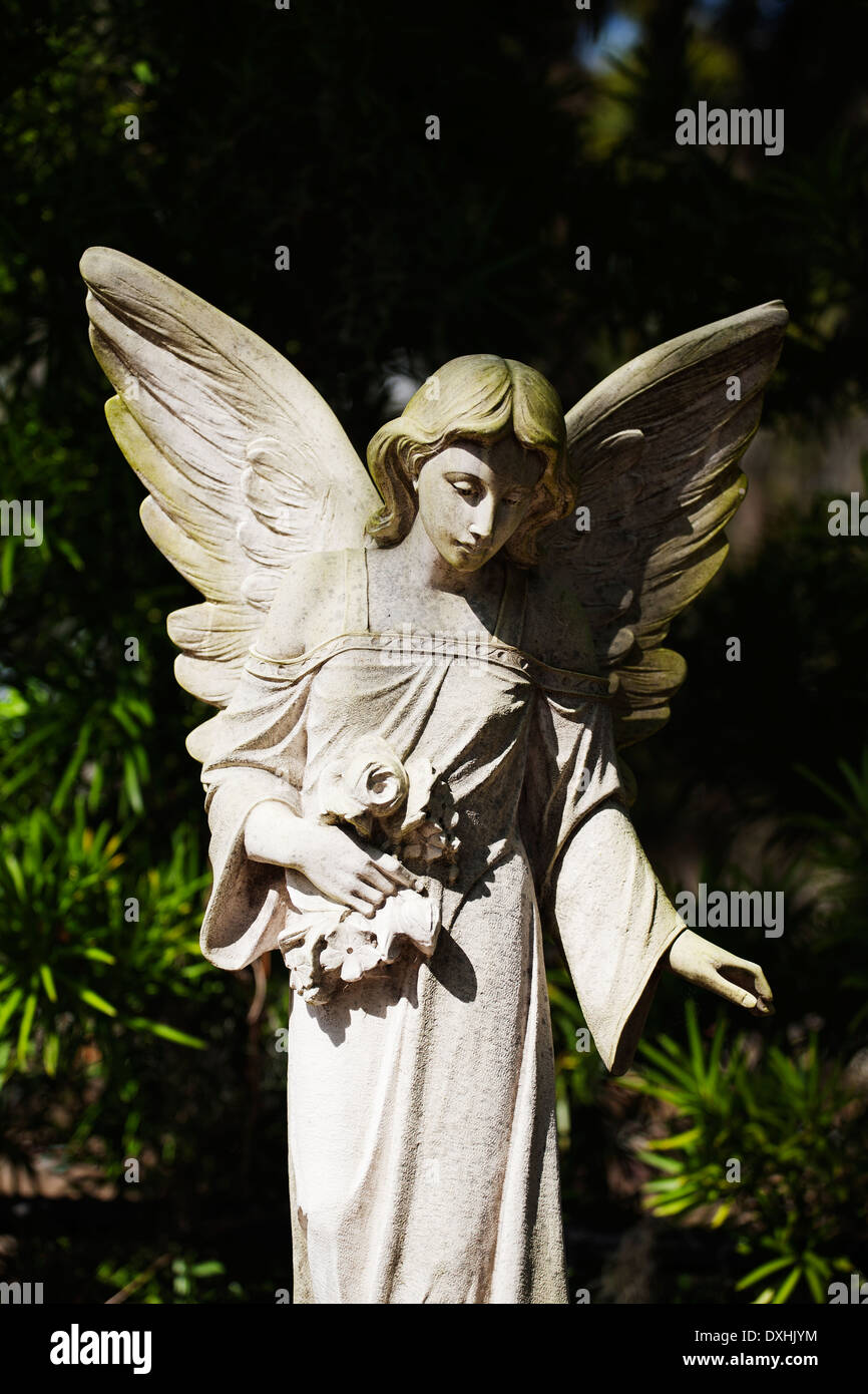 Stone Angels Monument Bonaventure Cemetery Savannah Georgia United ...