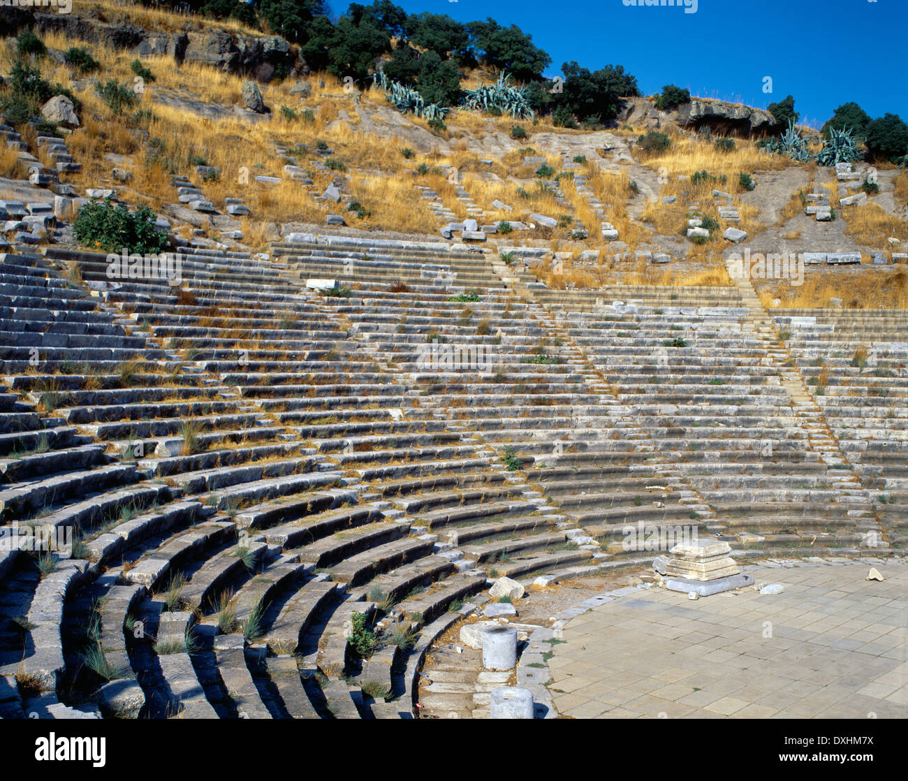 Bodrum Turkey Roman Ancient Amphitheatre Stock Photo - Alamy