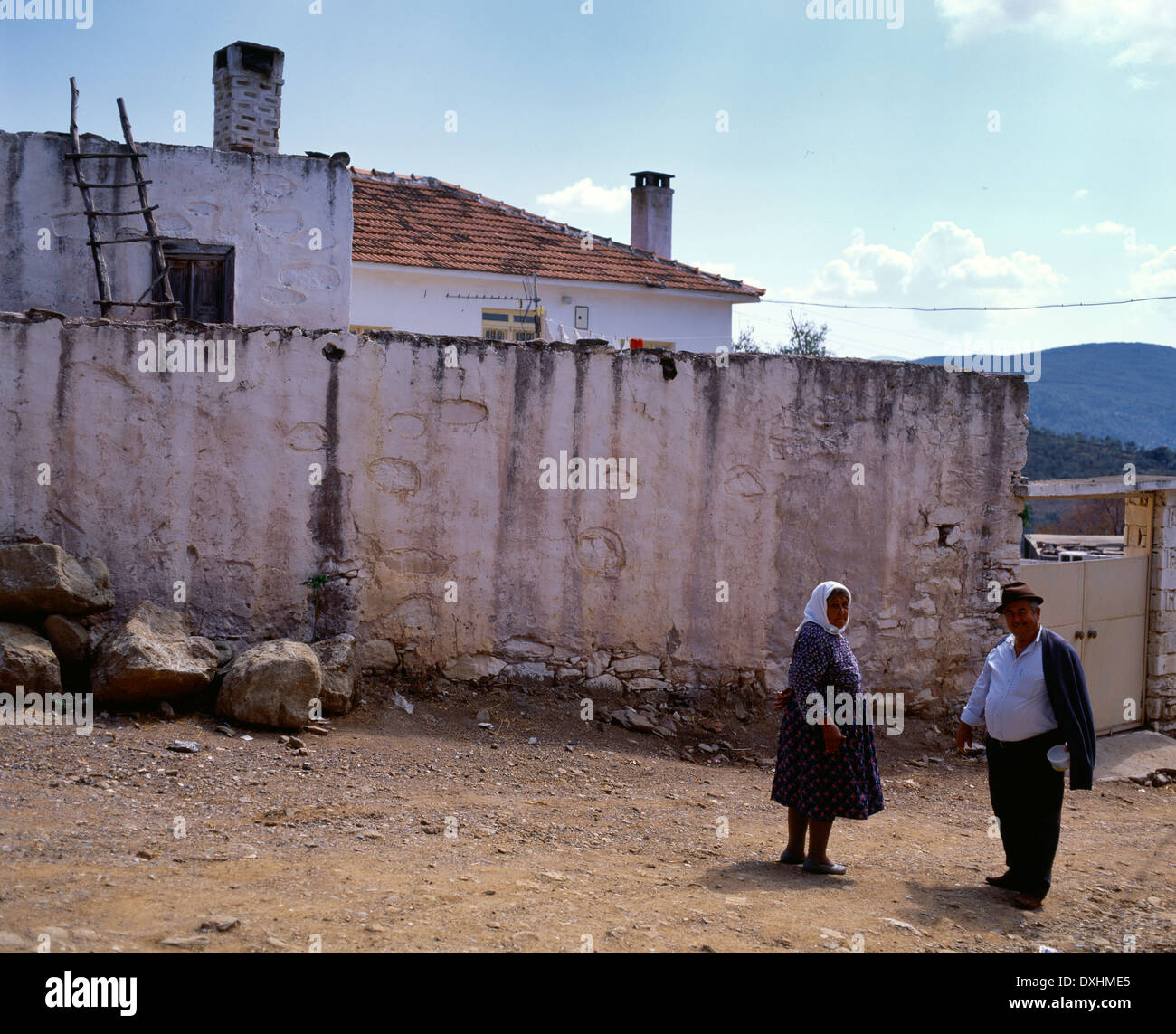 Elderly turkish village woman hi-res stock photography and images - Alamy