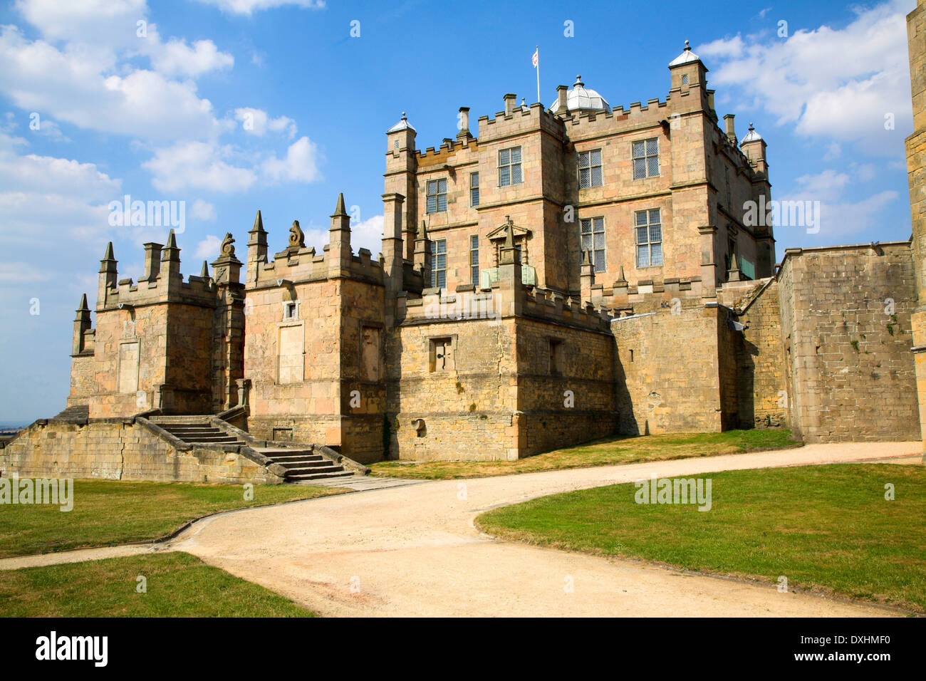 Bolsover Castle, Derbyshire, England founded in the 12th century by the ...