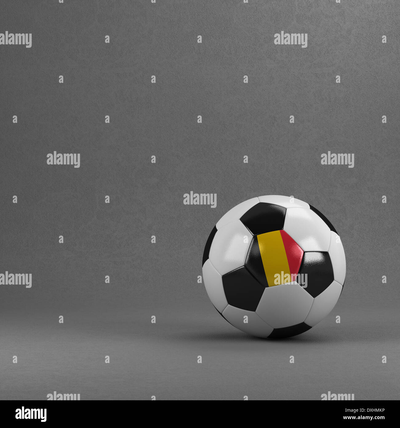 Belgian soccer ball Stock Photo - Alamy