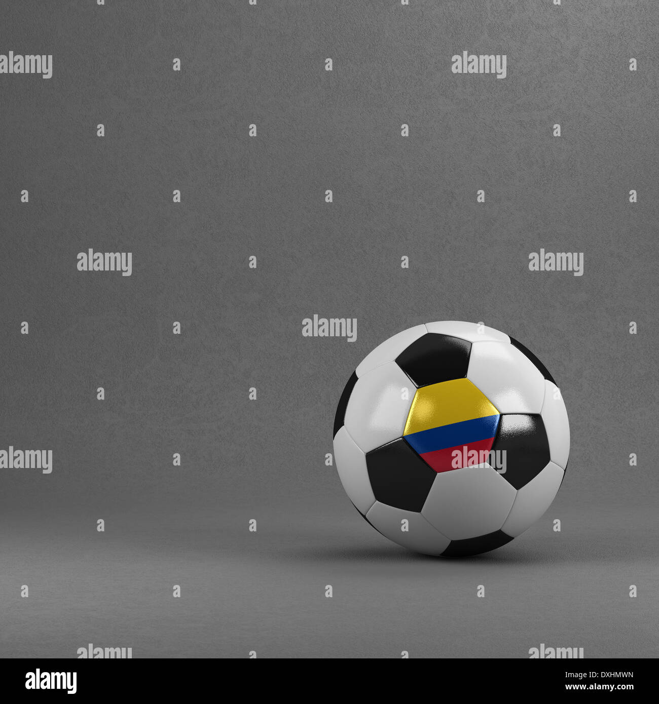 Colombian soccer ball Stock Photo - Alamy
