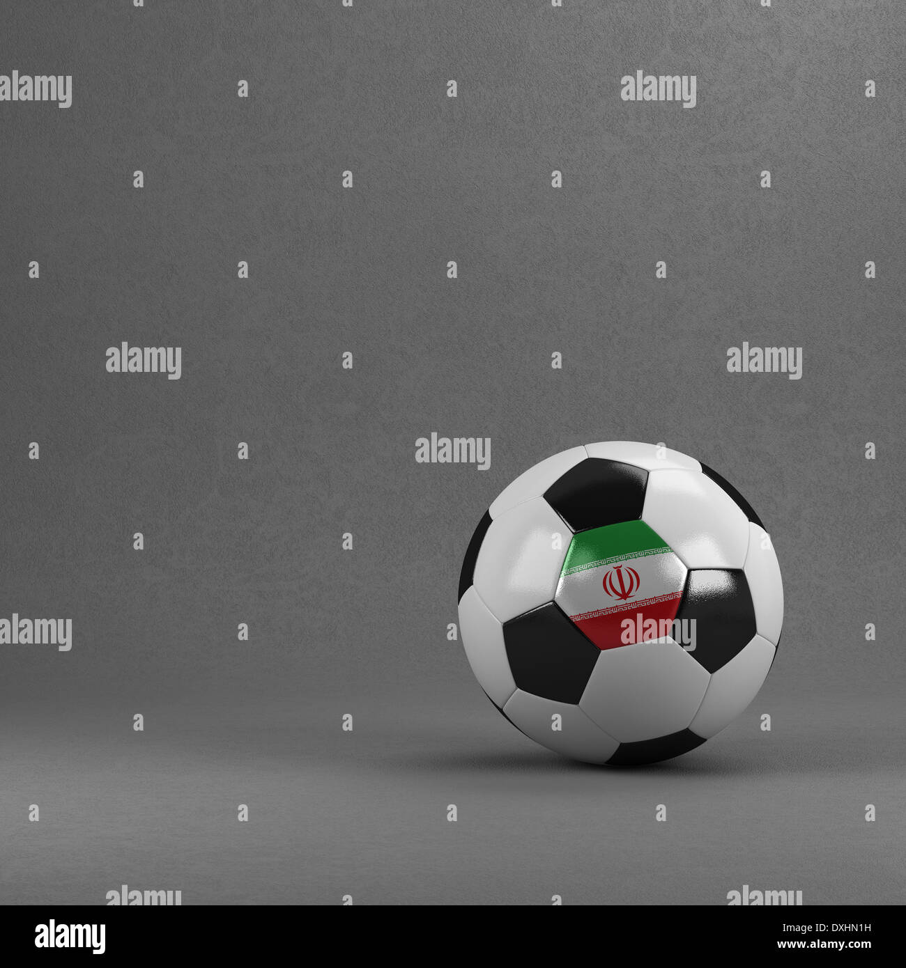 Iranian soccer ball Stock Photo - Alamy