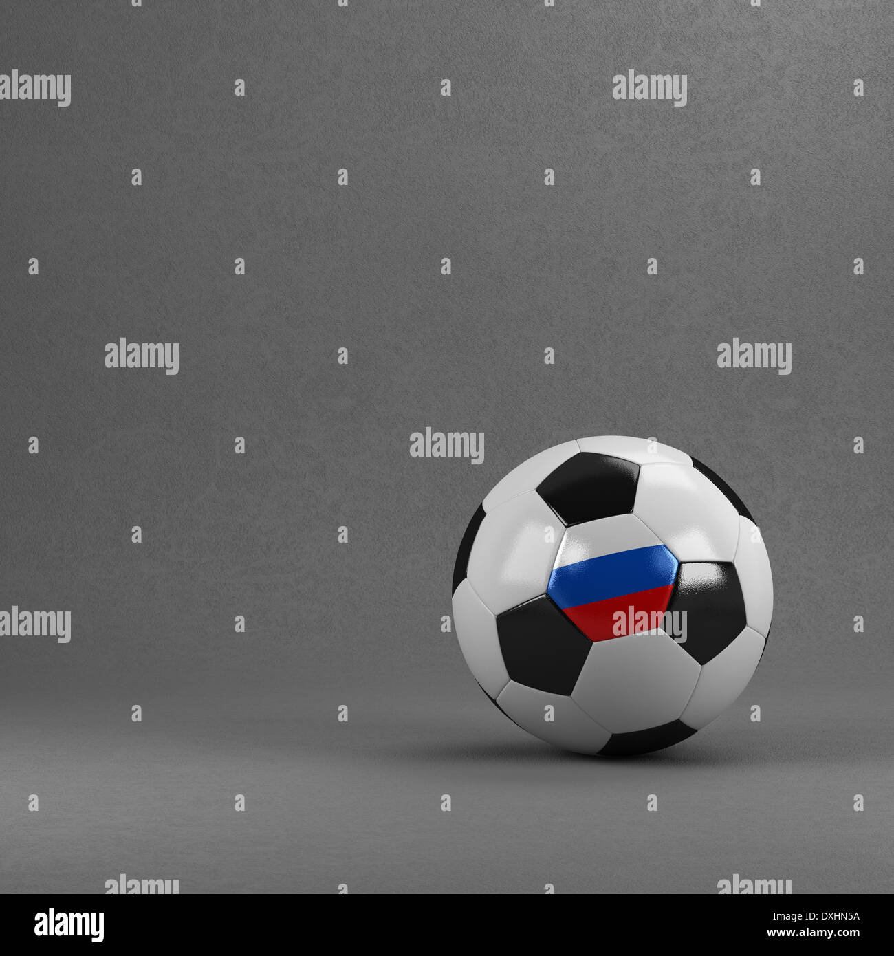 Russian soccer ball Stock Photo - Alamy