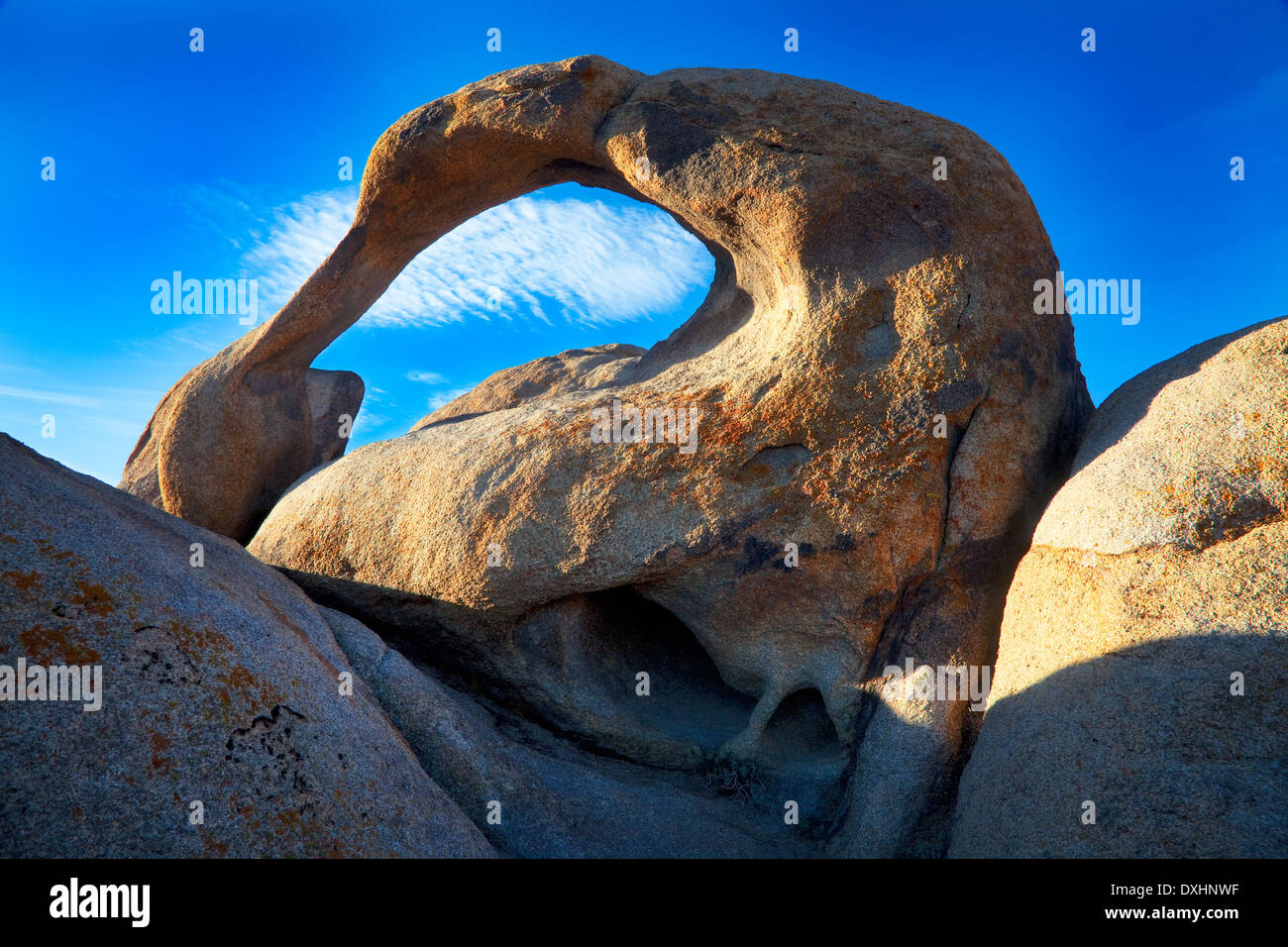 Clock view with the Louvre, Paris, France Stock Photo - Alamy