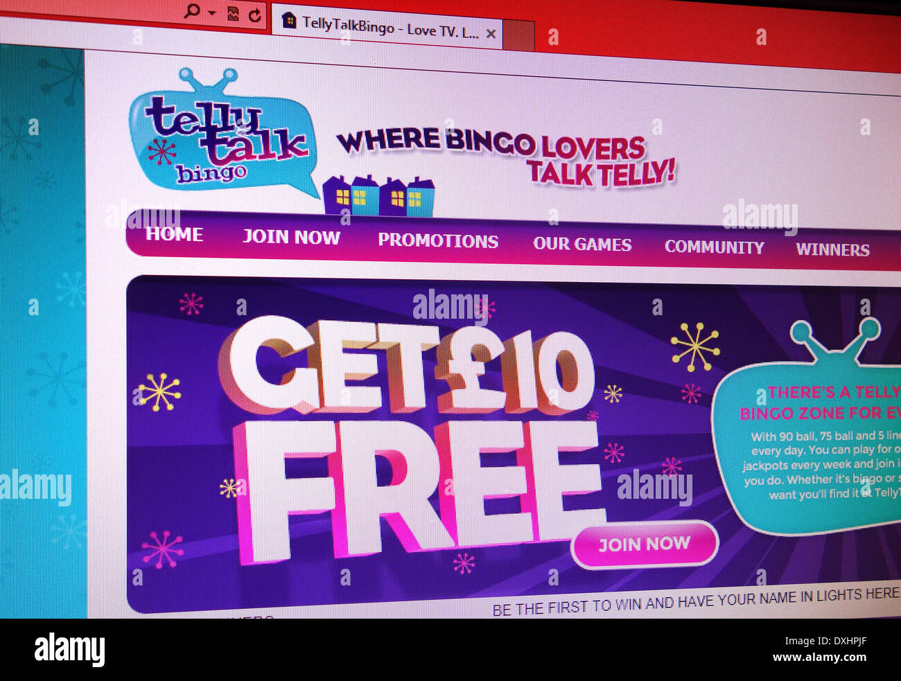 Telly hi-res stock photography and images - Alamy