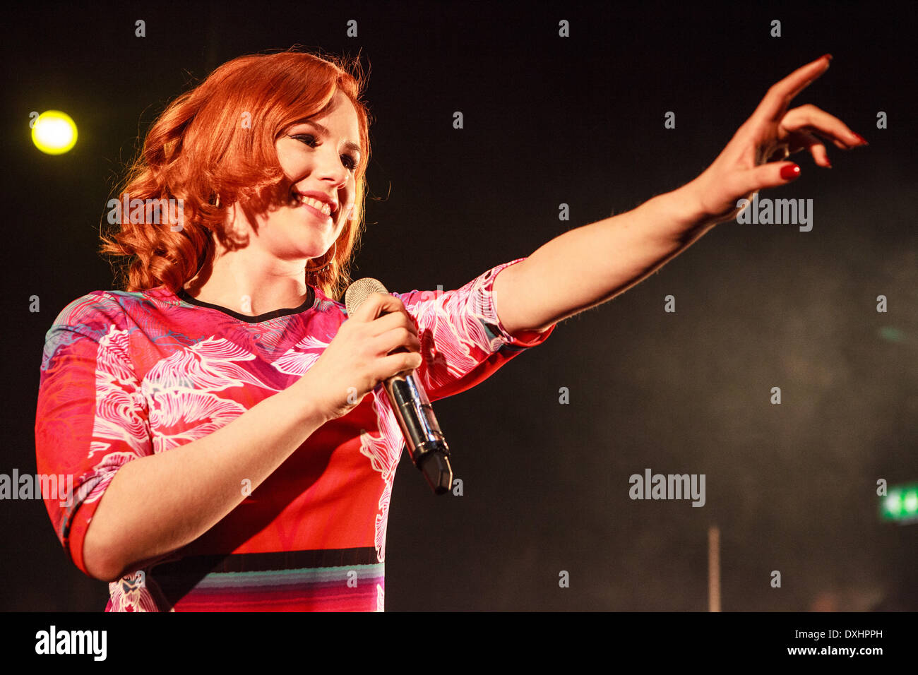 KOKO, Camden, London, UK 26th March 2014 Katy B performing live at KOKO ...