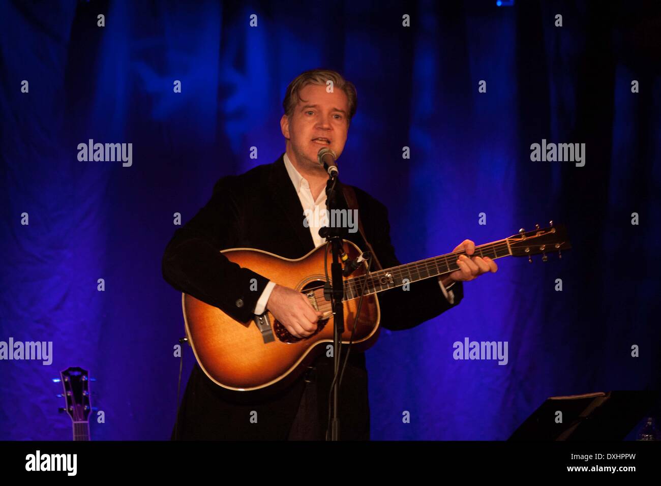 Lloyd Cole performing at Sub 89, Reading. He was the lead singer of ...