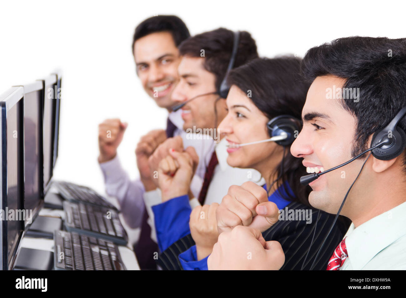 Indian Call Centres High Resolution Stock Photography and Images - Alamy