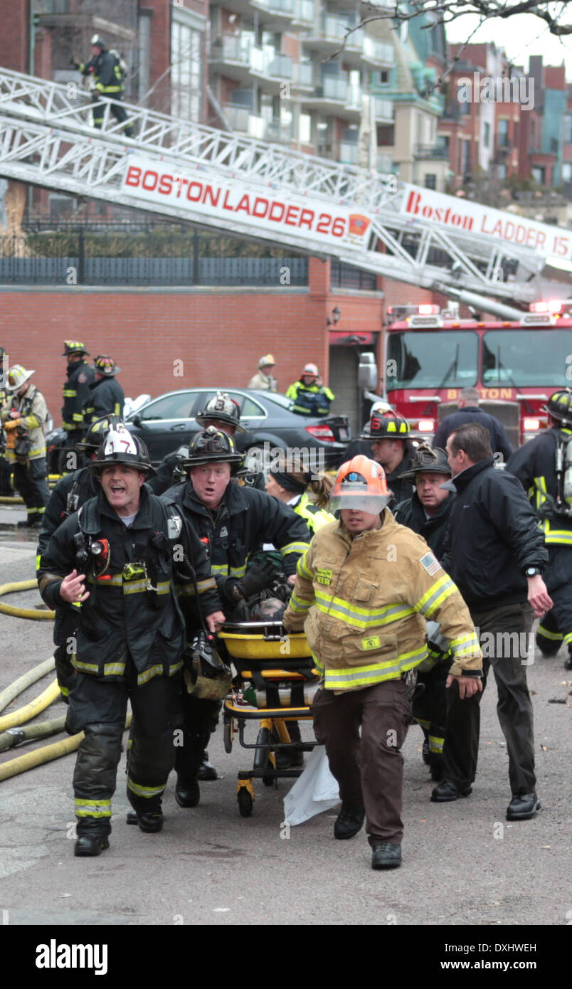 Boston, Massachusetts, USA. 26th Mar, 2014. More than 150 Boston ...