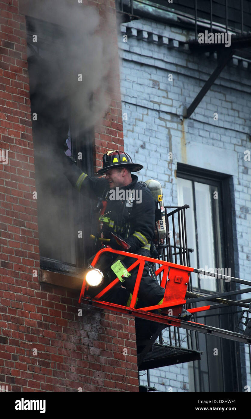 Boston, Massachusetts, USA. 26th Mar, 2014. More than 150 Boston ...