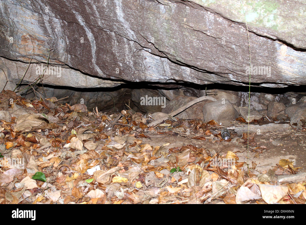 Under the rocks Stock Photo - Alamy