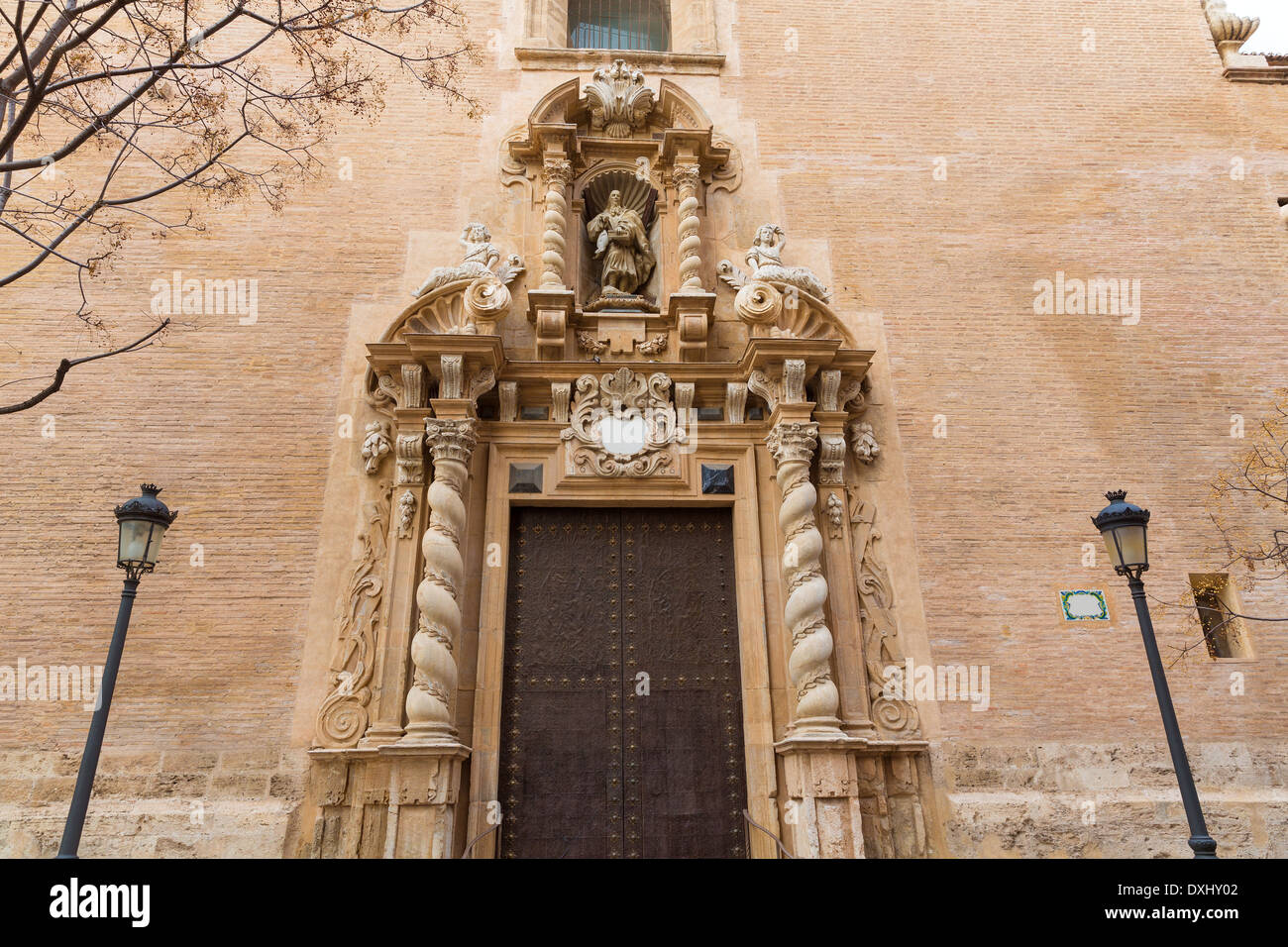 Valencia san Juan de la Cruz church in Poeta Querol street at Spain ...
