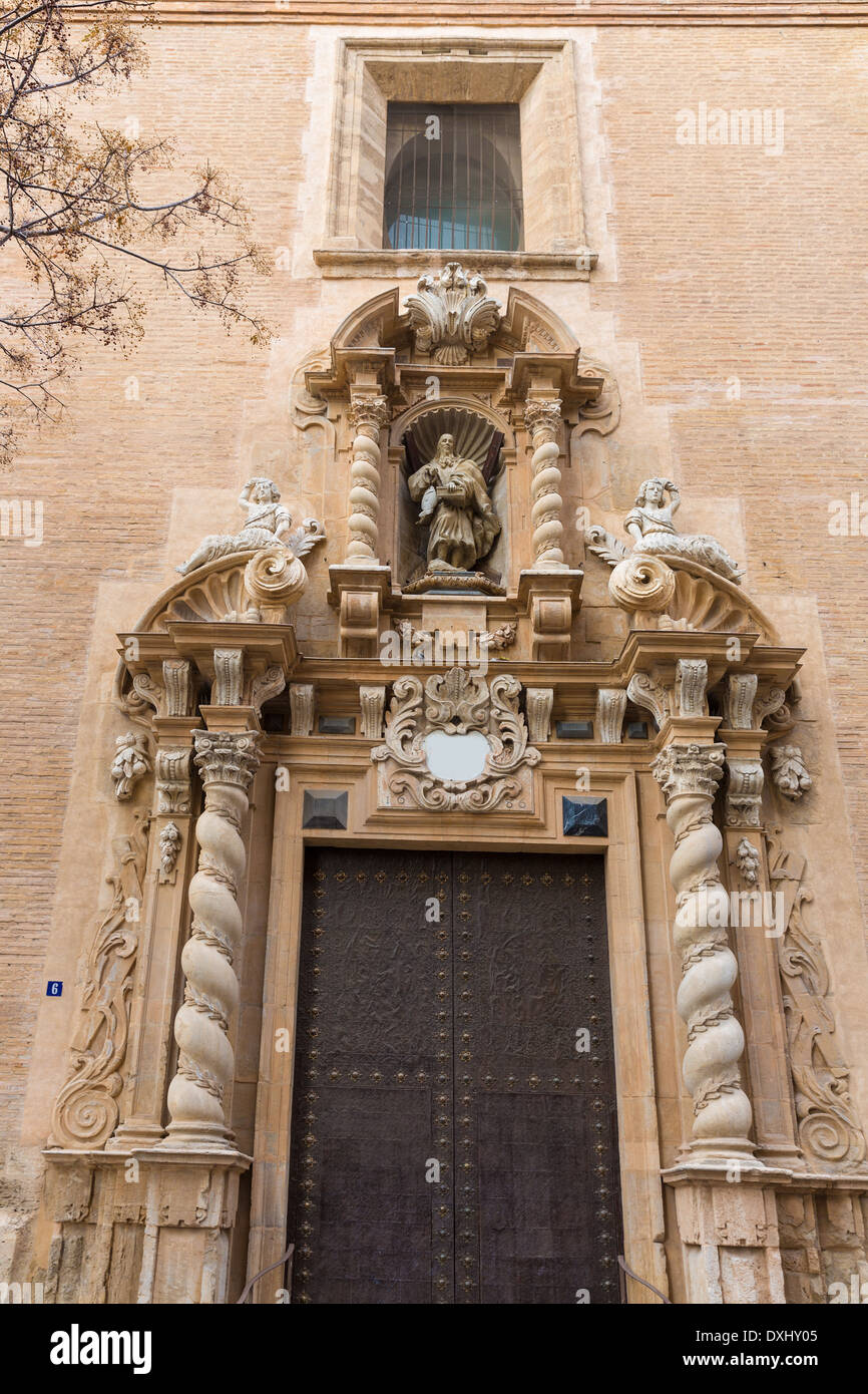 Valencia san Juan de la Cruz church in Poeta Querol street at Spain ...