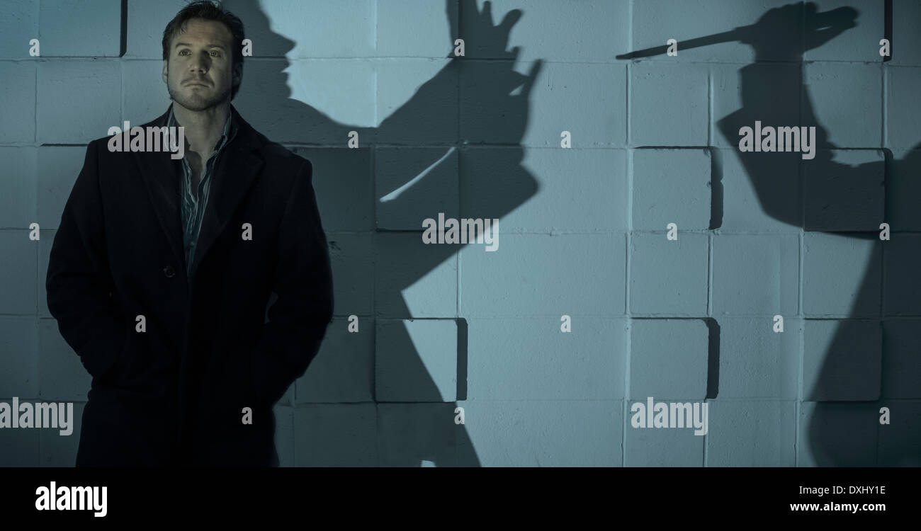 A mans shadow hi-res stock photography and images - Alamy