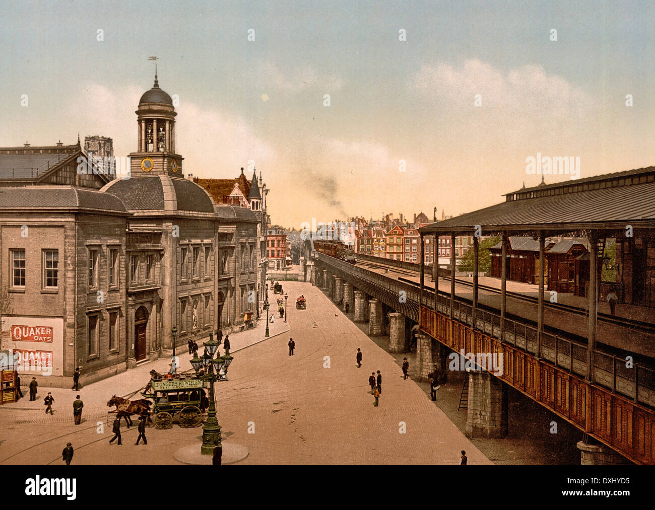 1890s train station hi-res stock photography and images - Alamy