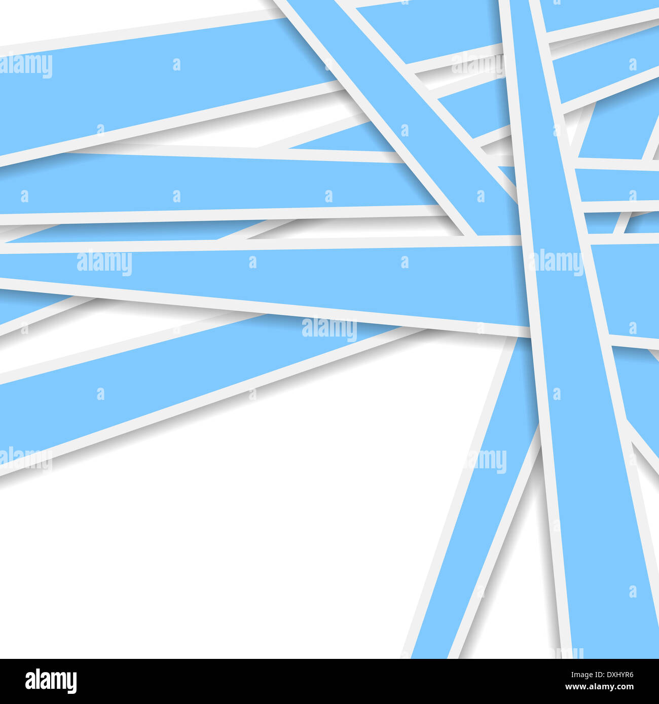 Abstract blue stripes vector background Stock Photo - Alamy