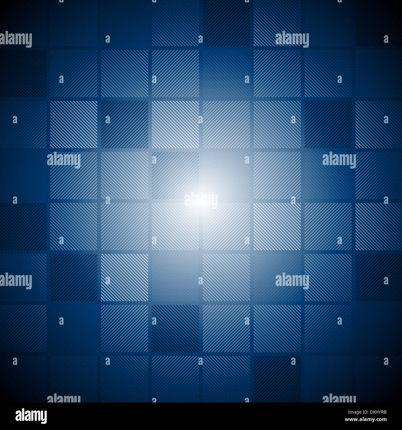 Abstract blue squares vector design Stock Photo - Alamy