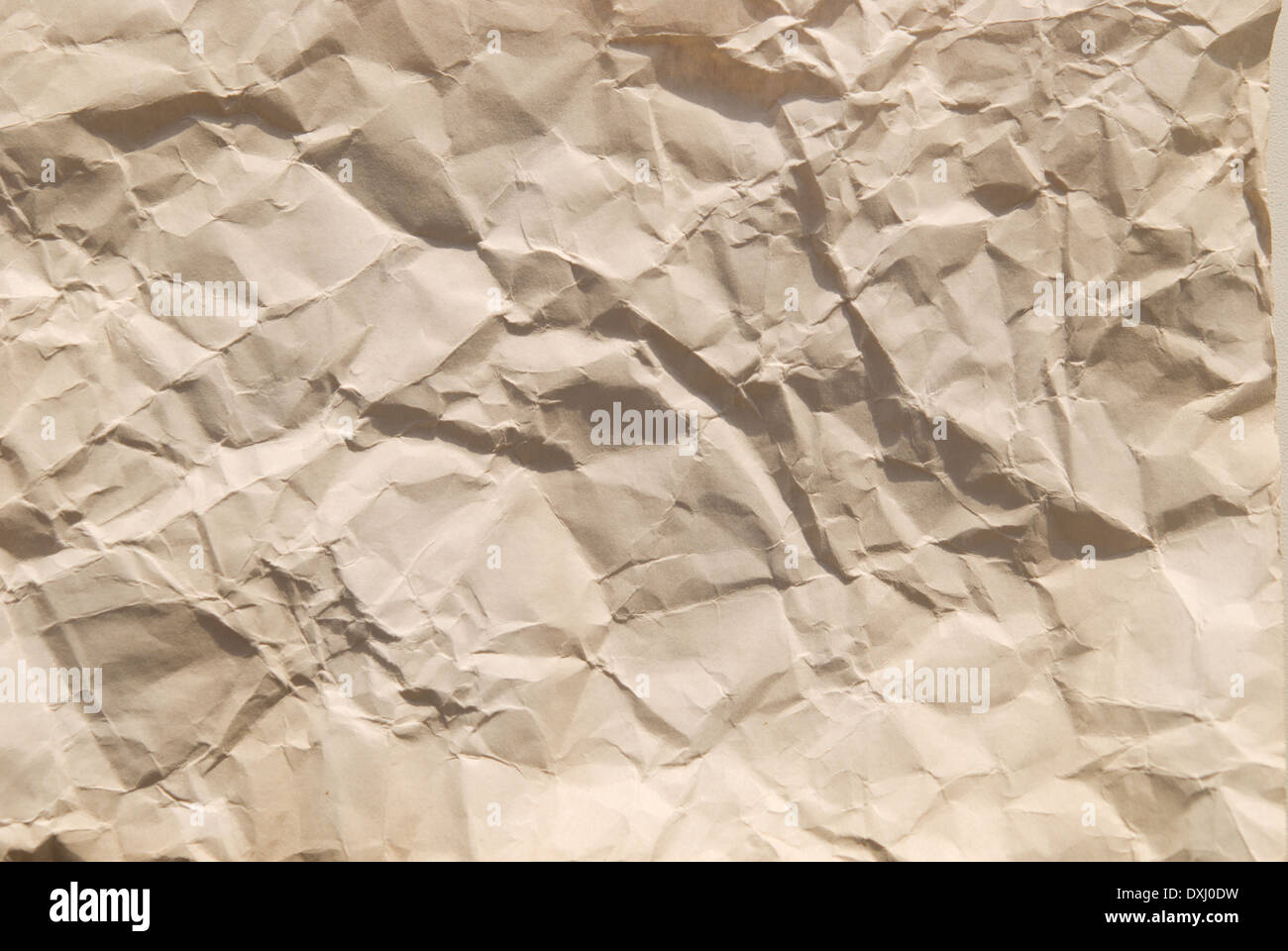close up shot of wrinkled paper Stock Photo - Alamy
