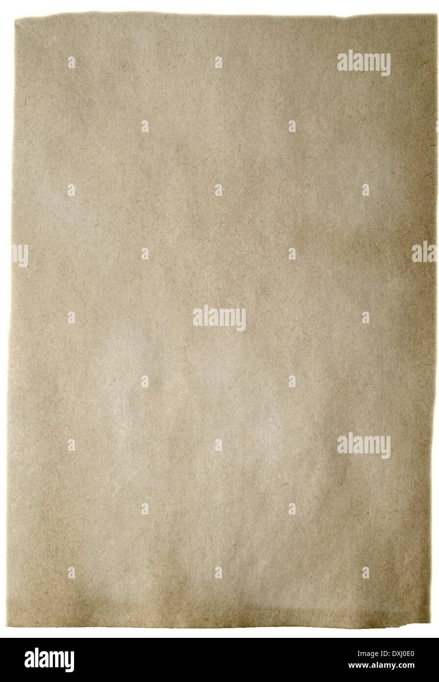 old paper isolated on white Stock Photo - Alamy