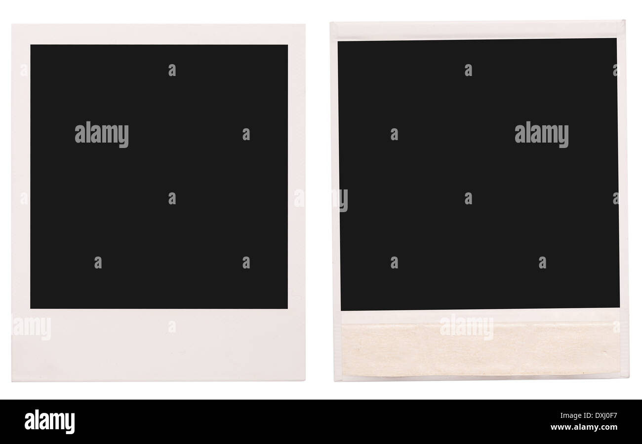 photo frames isolated on white Stock Photo - Alamy